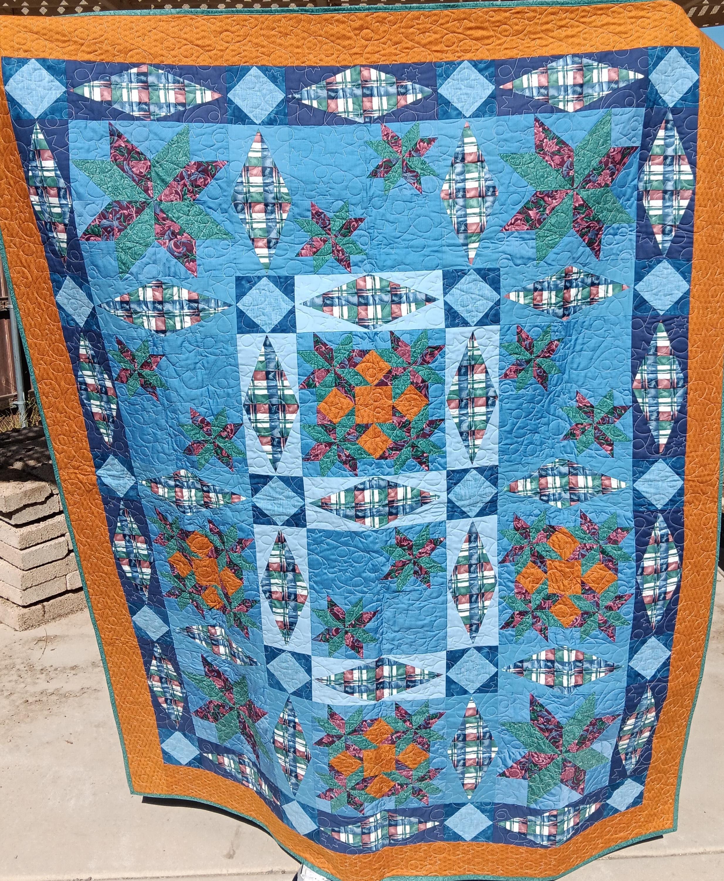 Stars at Sea Quilt Pattern - Multiple Sizes - Digital Download - Etsy