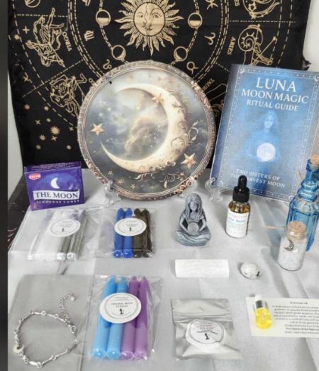 Luna Moon Magic Ritual Kit: A Complete Lunar Practice Box - Etsy