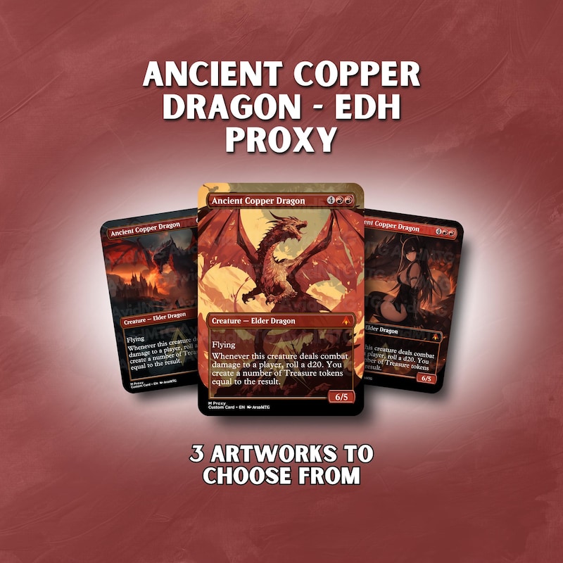 Mtg Zodiac Dragon Proxy - Etsy Canada