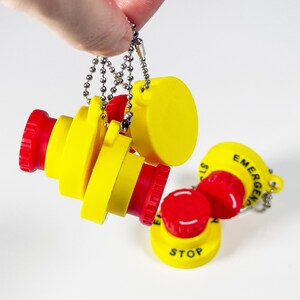 Emergency Stop 3D Printed Clickers - Mechanical, Fidget, Clicky, Stress ...