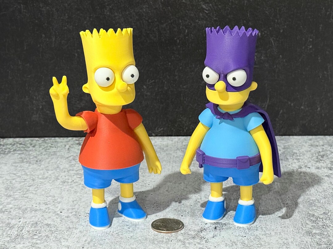 Springfield Characters 3D Printed Figures - Collectible, Fan Art - Etsy