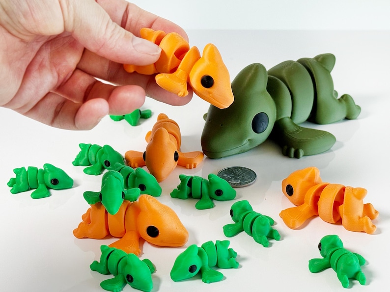 Pterodactyl 3D Printed Figure - Articulated, Flexi, Fidget, Decoration ...