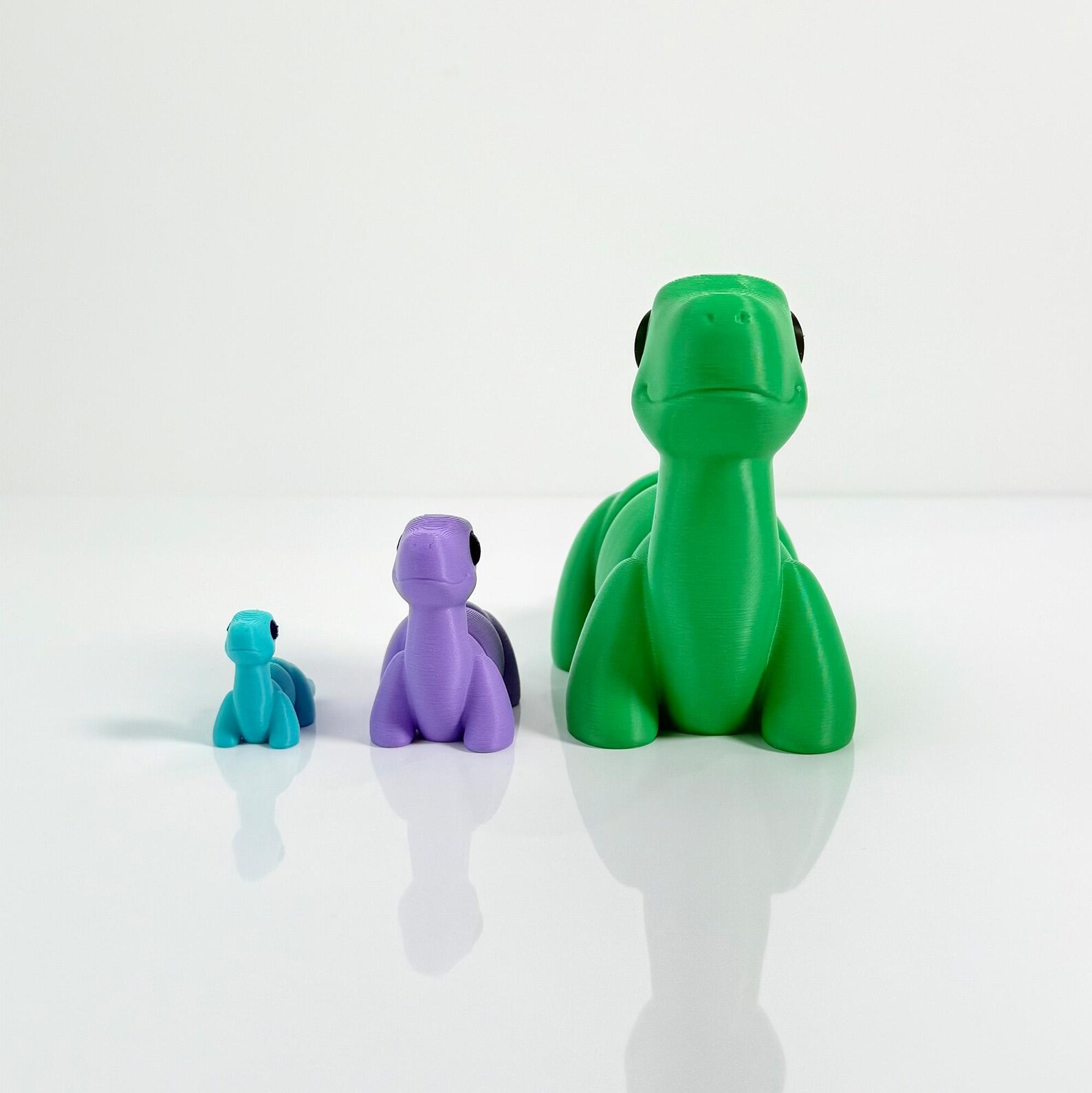 Brontosaurus 3D Printed Figures Articulated, Flexi, Fidget, Decoration ...