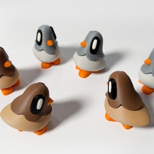 Pigeon 3D Printed Figures - Articulated, Flexi, Fidget, Decoration - Etsy