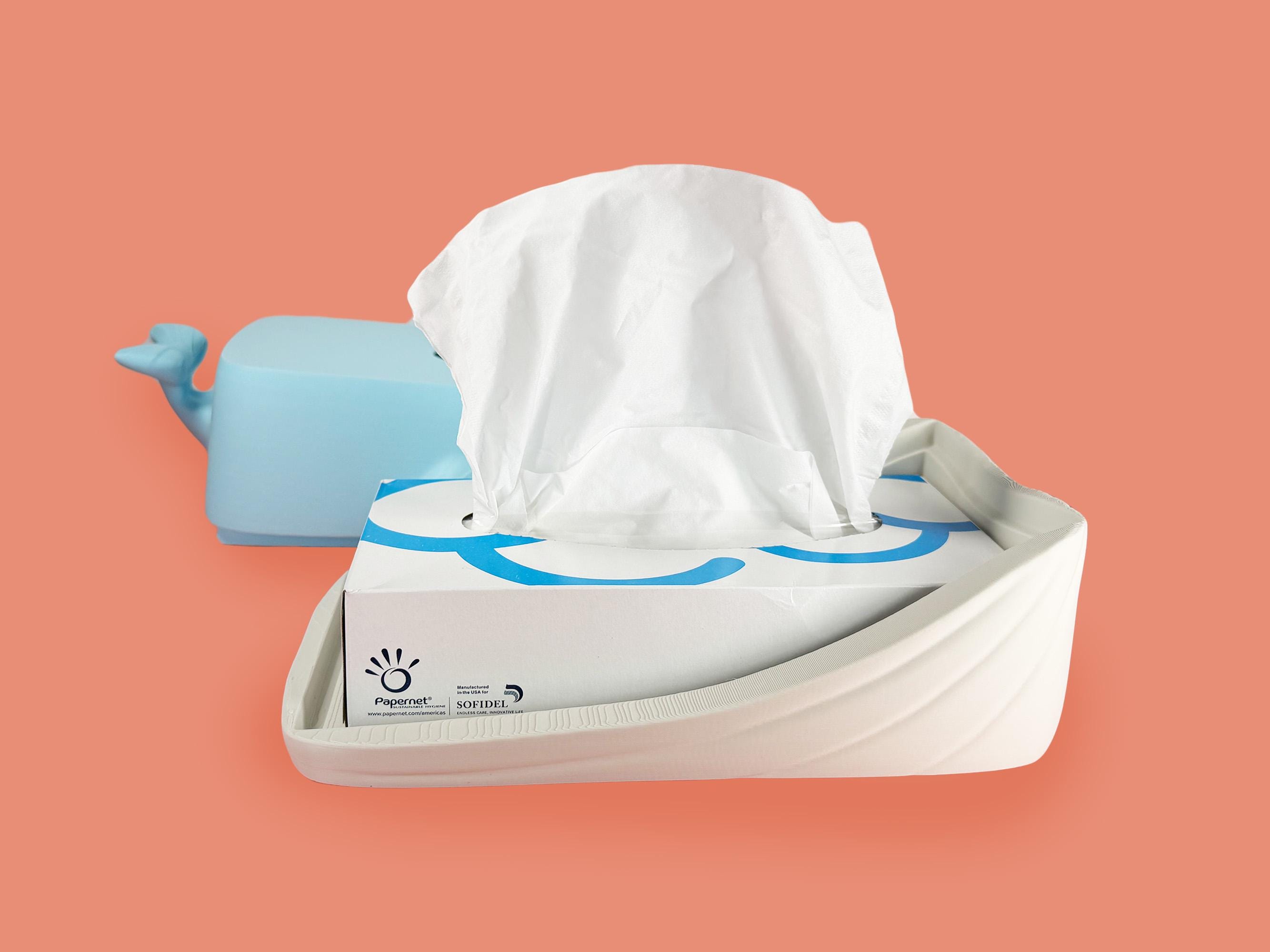 Whale 3D Printed Tissue Box - Home Decor, Cute, Organizer - Etsy