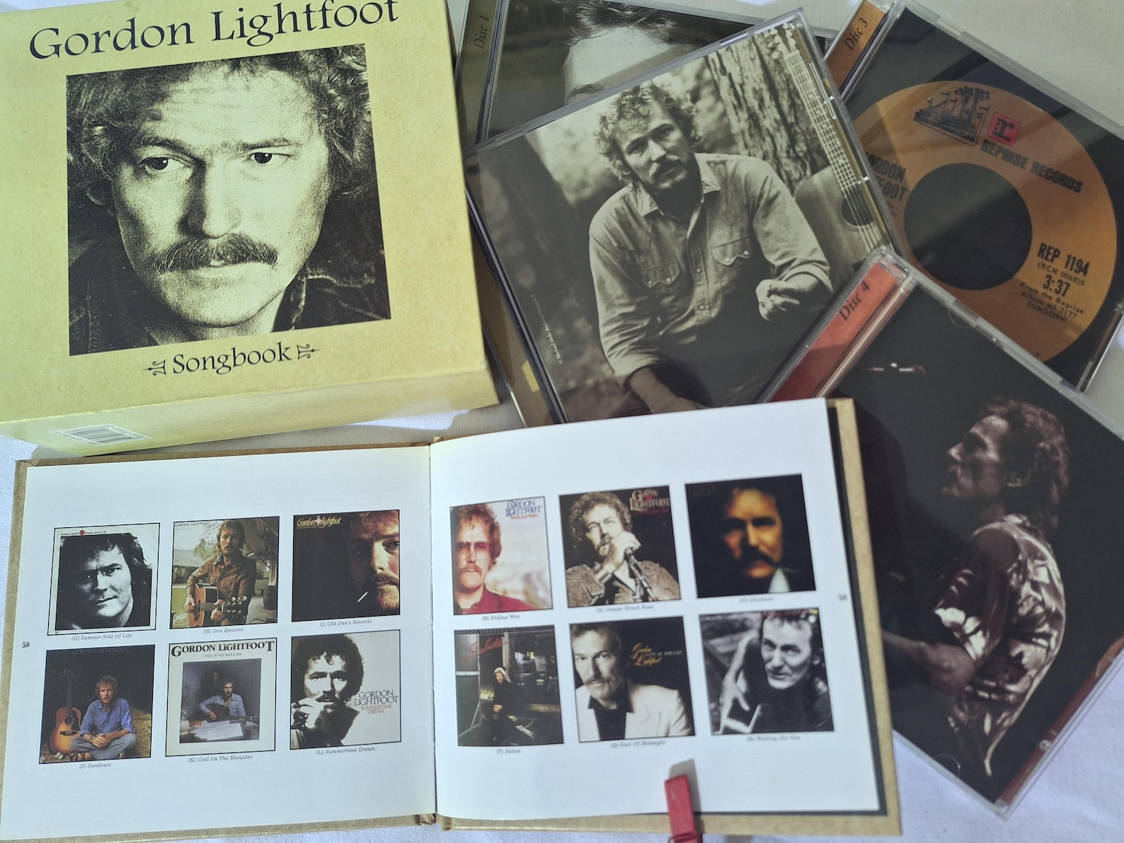 Gordon Lightfoot Songbook, 4 Cds, Previously Unissued Songs - Etsy