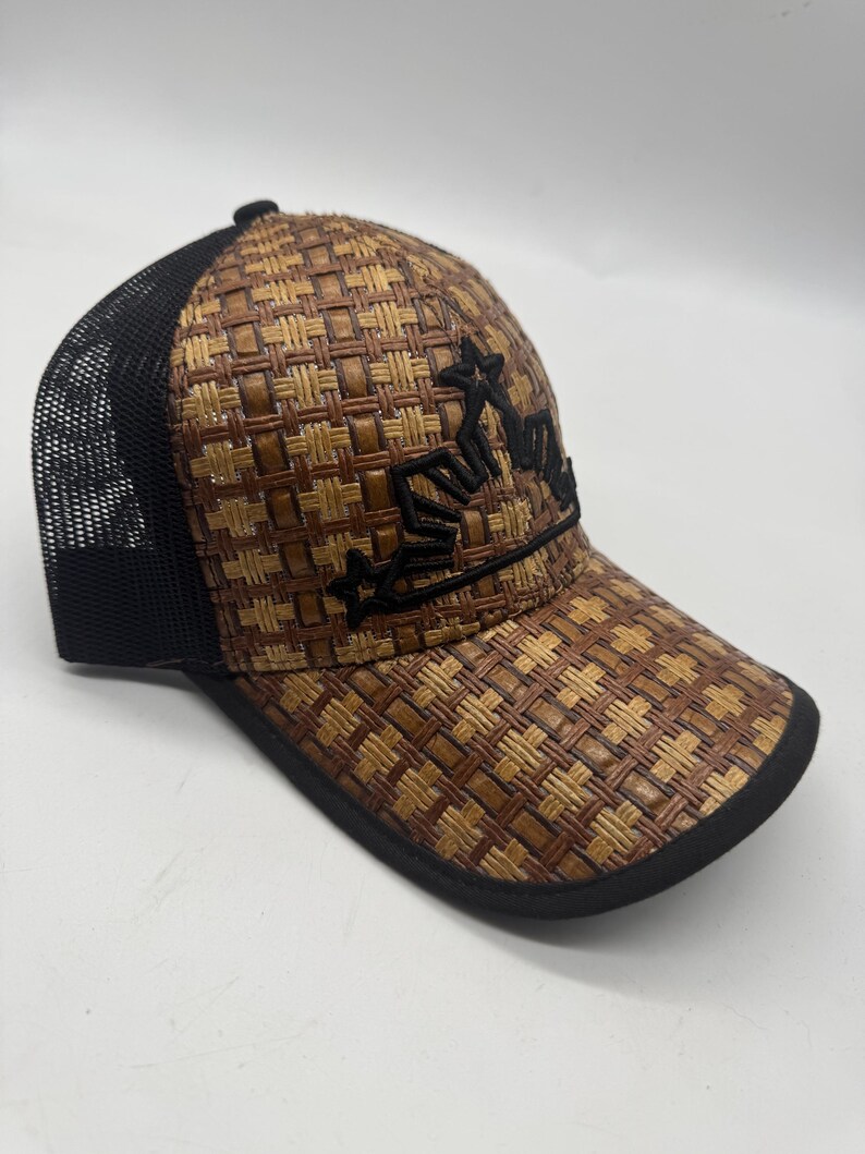 Philippine Filipino Banig Weave 3 Stars and Sun Rays Baseball Snapback ...