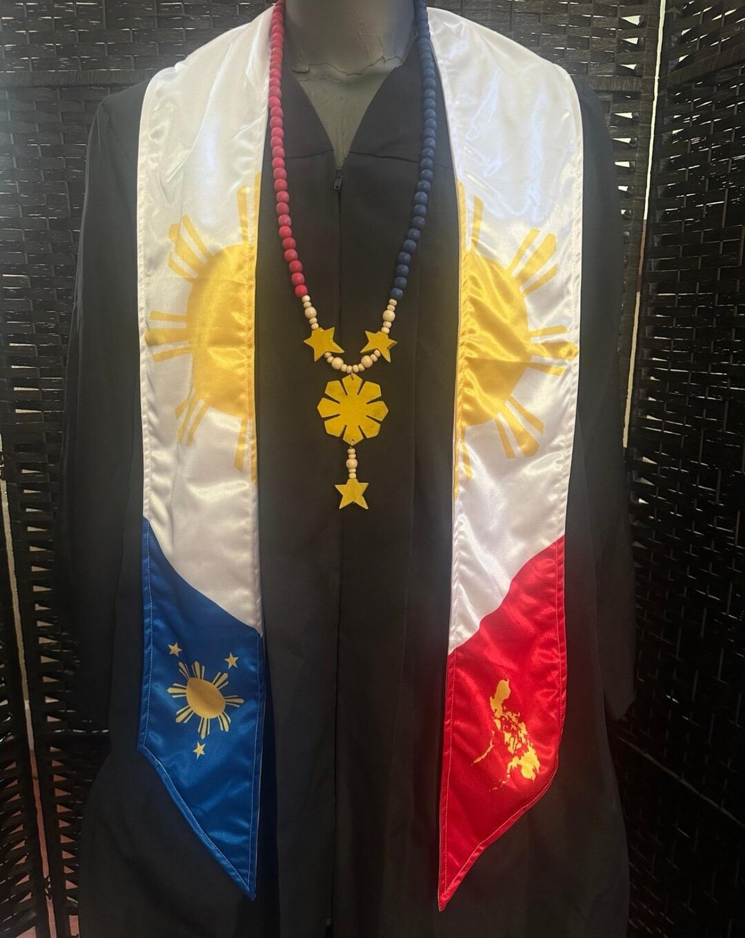 College High School Graduation Promotion Stole Scarf Tassel USA ...