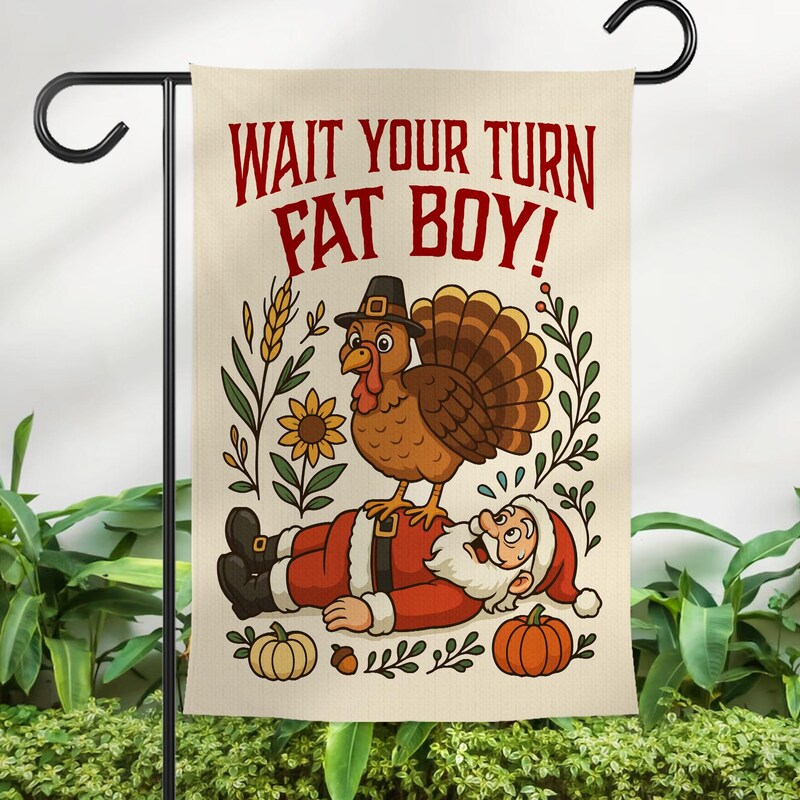 Wait Your Turn Fat Boy Inflatable - Etsy
