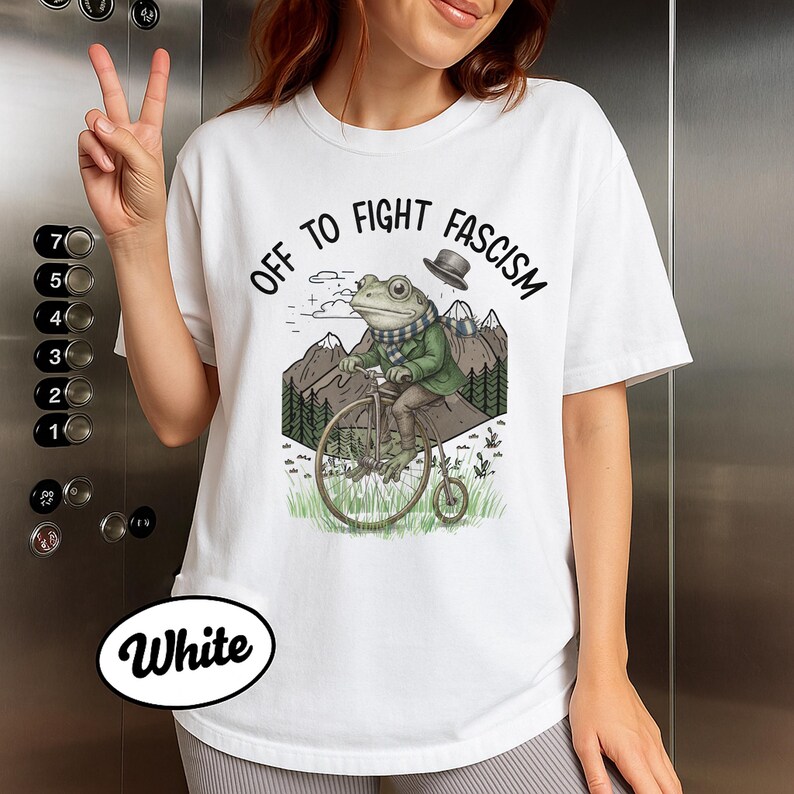 Portland Frog Anti Fascism Protest Shirt, Anti ICE Portland Inflatable ...