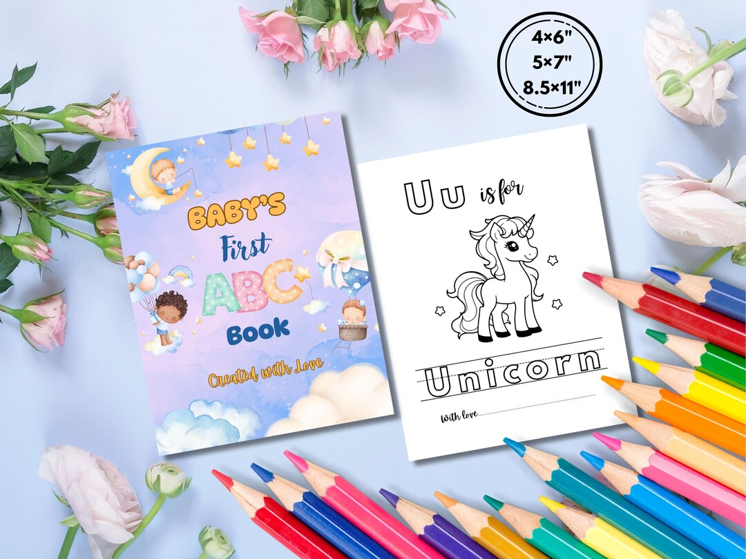 Alphabet Coloring Book, ABC Preschool, Alphabet Coloring Book ...