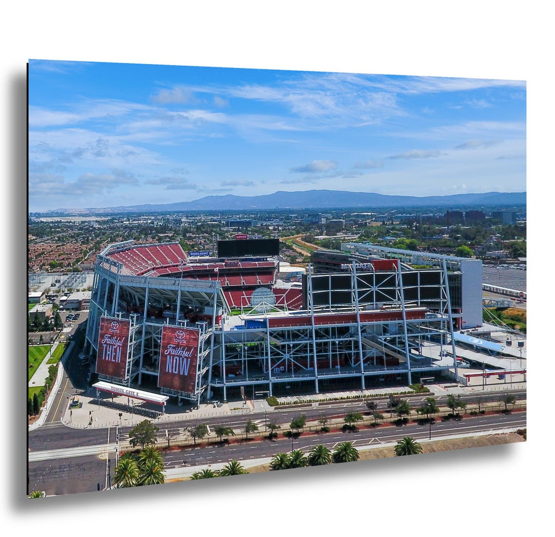 Levi’s Stadium Wall Art, San Francisco 49ers Football (aerial Print) - Etsy