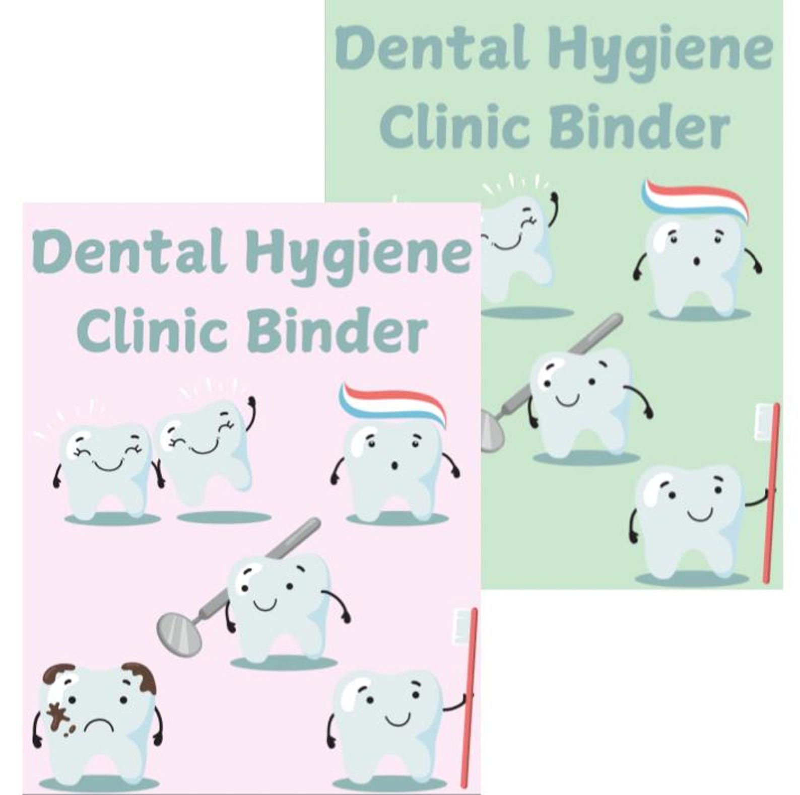 Dental Hygiene Clinic Binder *bundle* - Etsy
