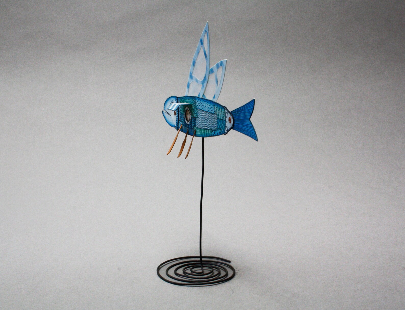 Paper Flying Fish, Moveable Sculpture - Etsy