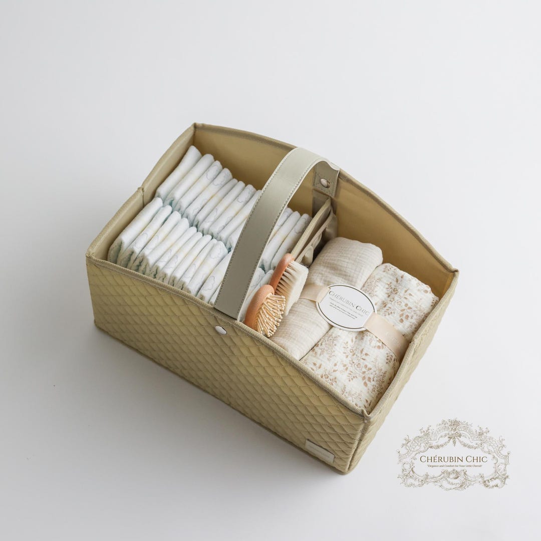 Diaper Caddy Organizer Portable Storage Baby Essential Nursery Item ...