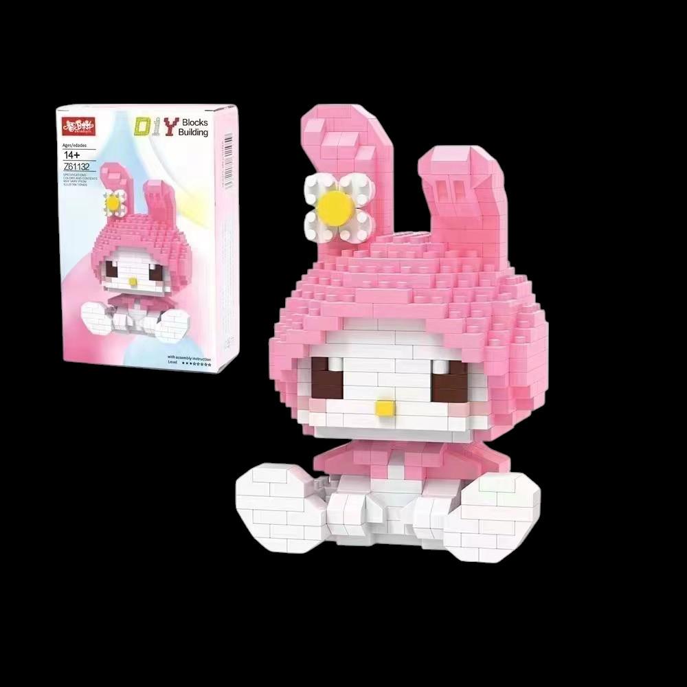 Sanrio Bricks Figure | Hello Kitty, Kuromi, My Melody, Cinnamoroll ...