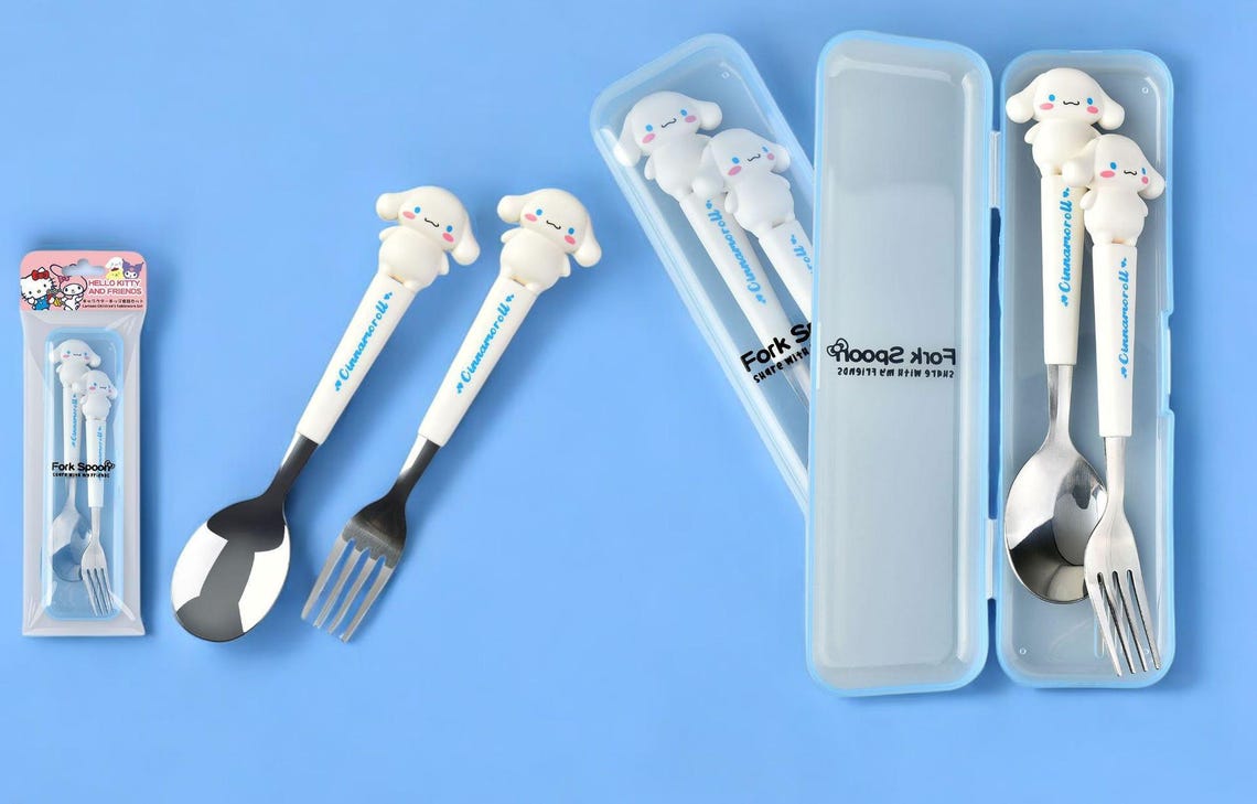 Hello Kitty Cutlery | Sanrio, Hellokitty, Kuromi, My Melody ...