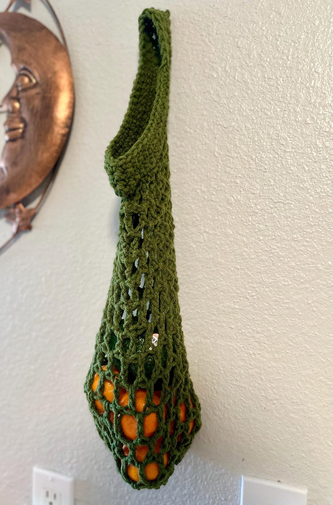 Hanging Mesh Produce Bag Crochet Pattern — Quick and Easy PDF Pattern ...