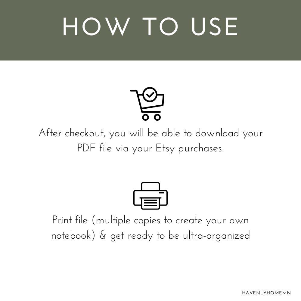 11x17 Weekly Planner Sheet | Printable PDF With Running To-do List ...