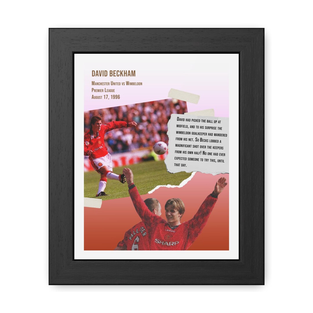David Beckham Poster Print (digital Download) - Etsy