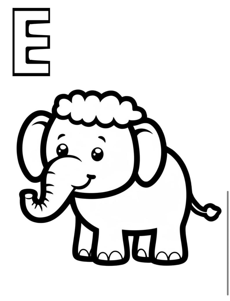 5 Animal Coloring Pages for Kids – Coloring Pages to Print as PDF ...