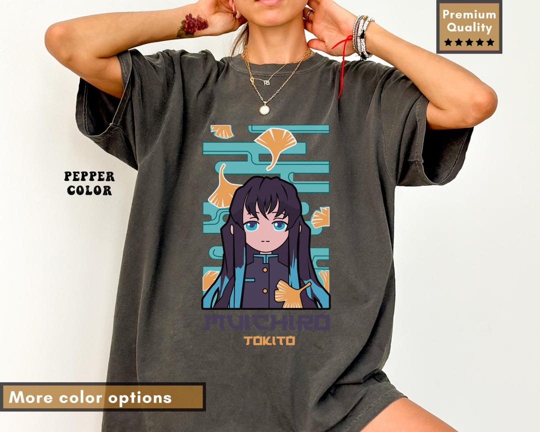 Comfort Colors Chibi Muichiro Tokito Shirt, Slayer of Demons Shirt ...