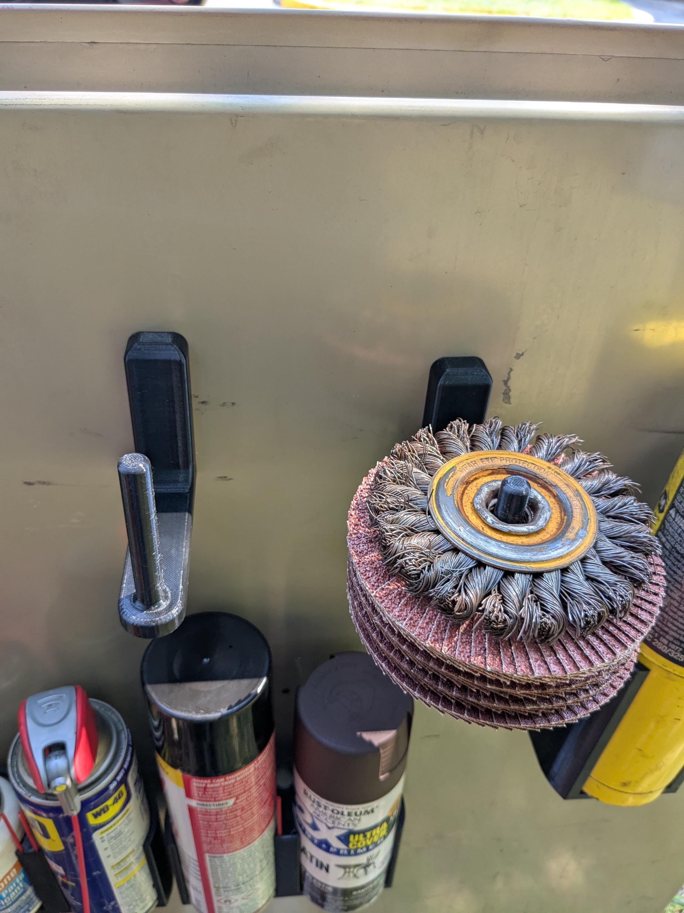 Magnetic Grinder Wheel Holder: Toolbox & Workshop Organizer - Etsy