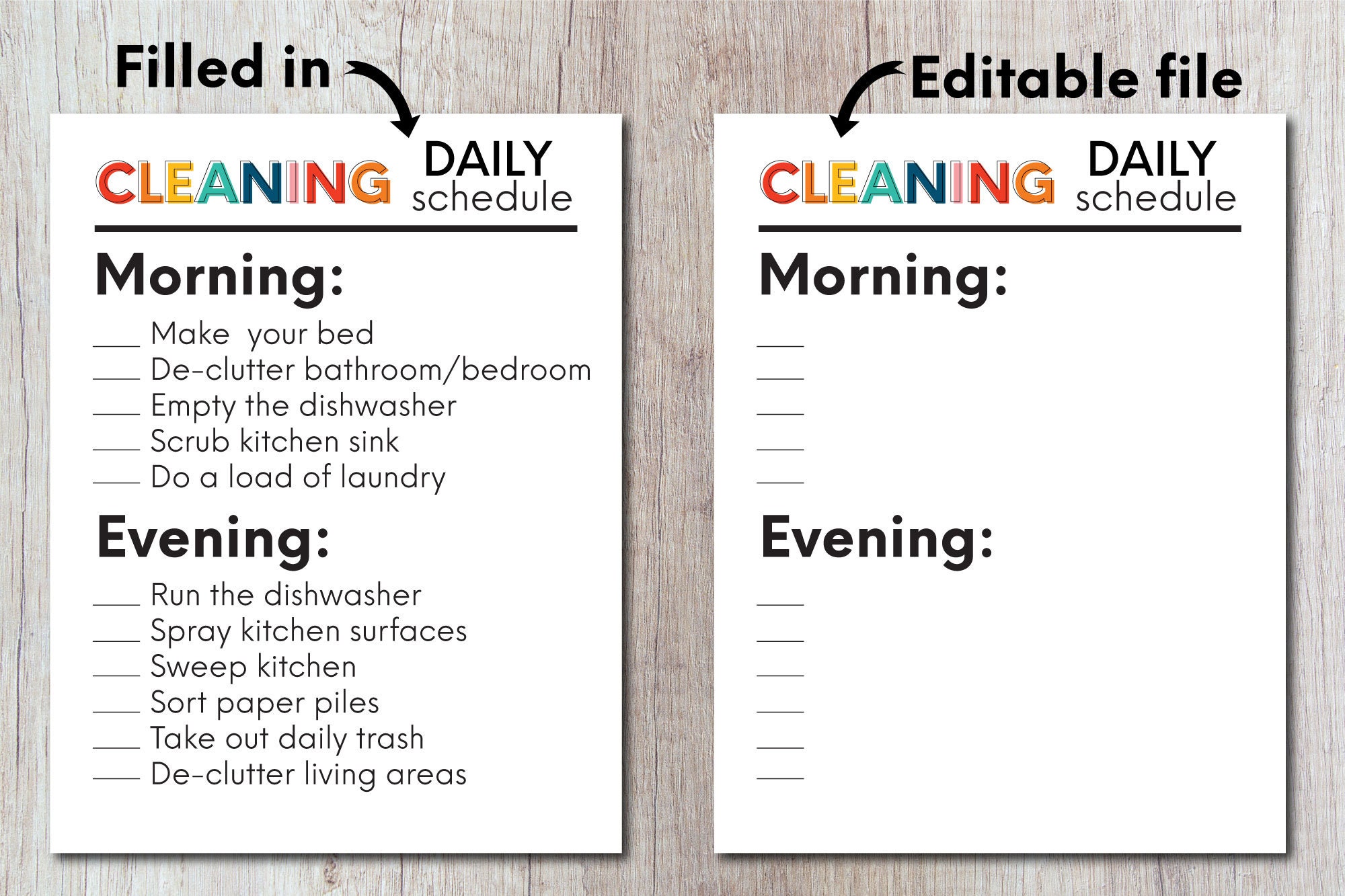 Printable Cleaning Bundle Cleaning Cards Kids Cleaning - Etsy UK