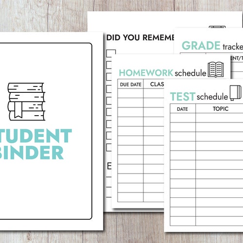 Printable Summer Binder Editable - Etsy
