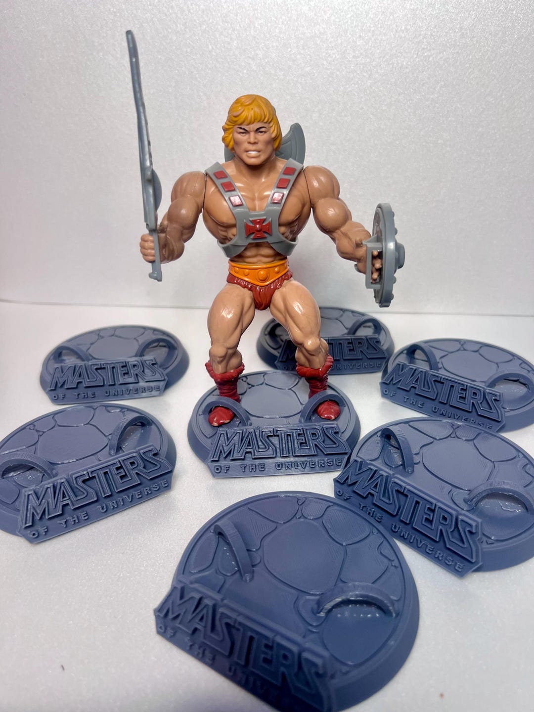 MOTU Masters of the Universe Figure Stand (figure Not Included) - Etsy