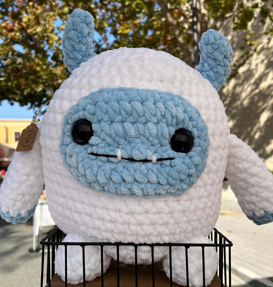 Handmade Crochet Yeti, Yuri the Yeti - Etsy