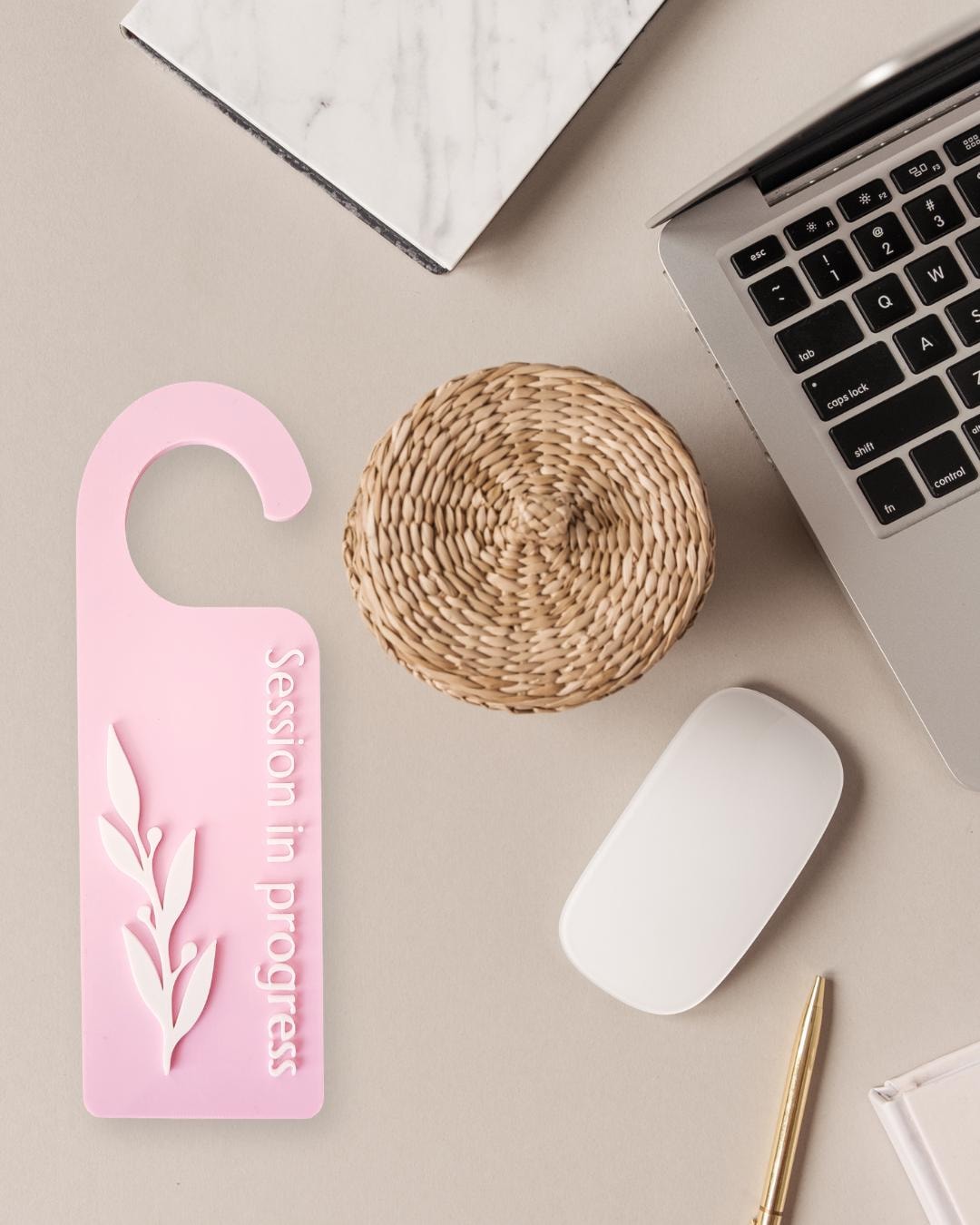 Session in Progress Door Hanger: Salon, Lash, & Therapist Privacy Sign ...