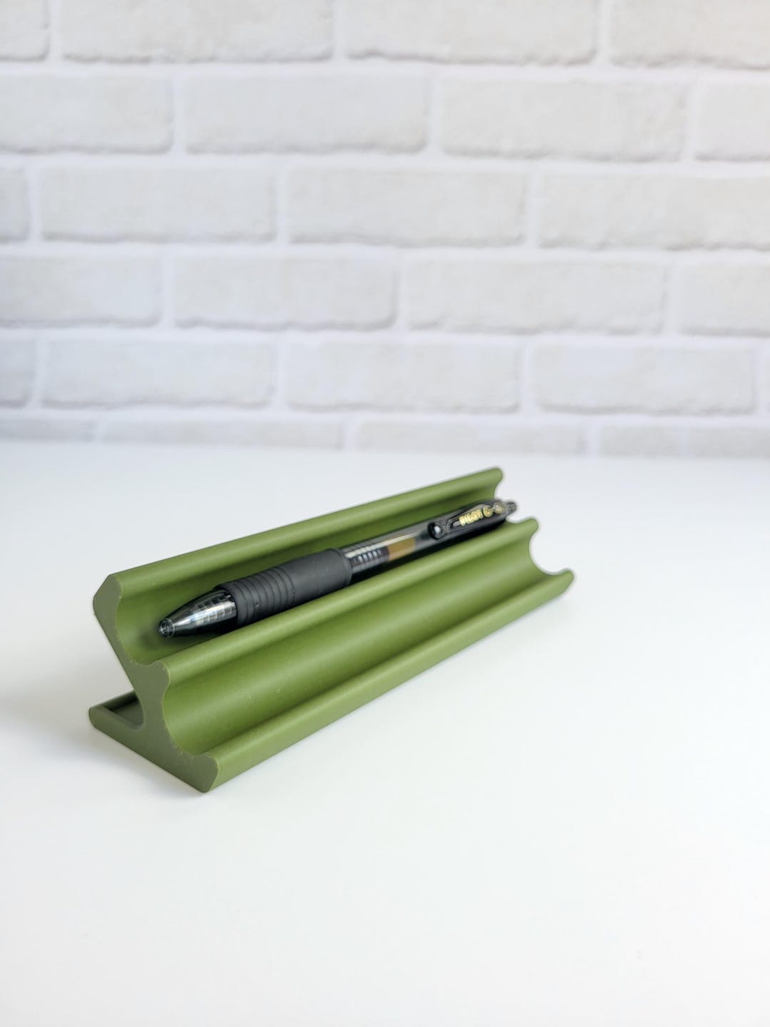 Minimalist Pen Holder: Modern Desk Organizer, 25+ Colors, - Etsy