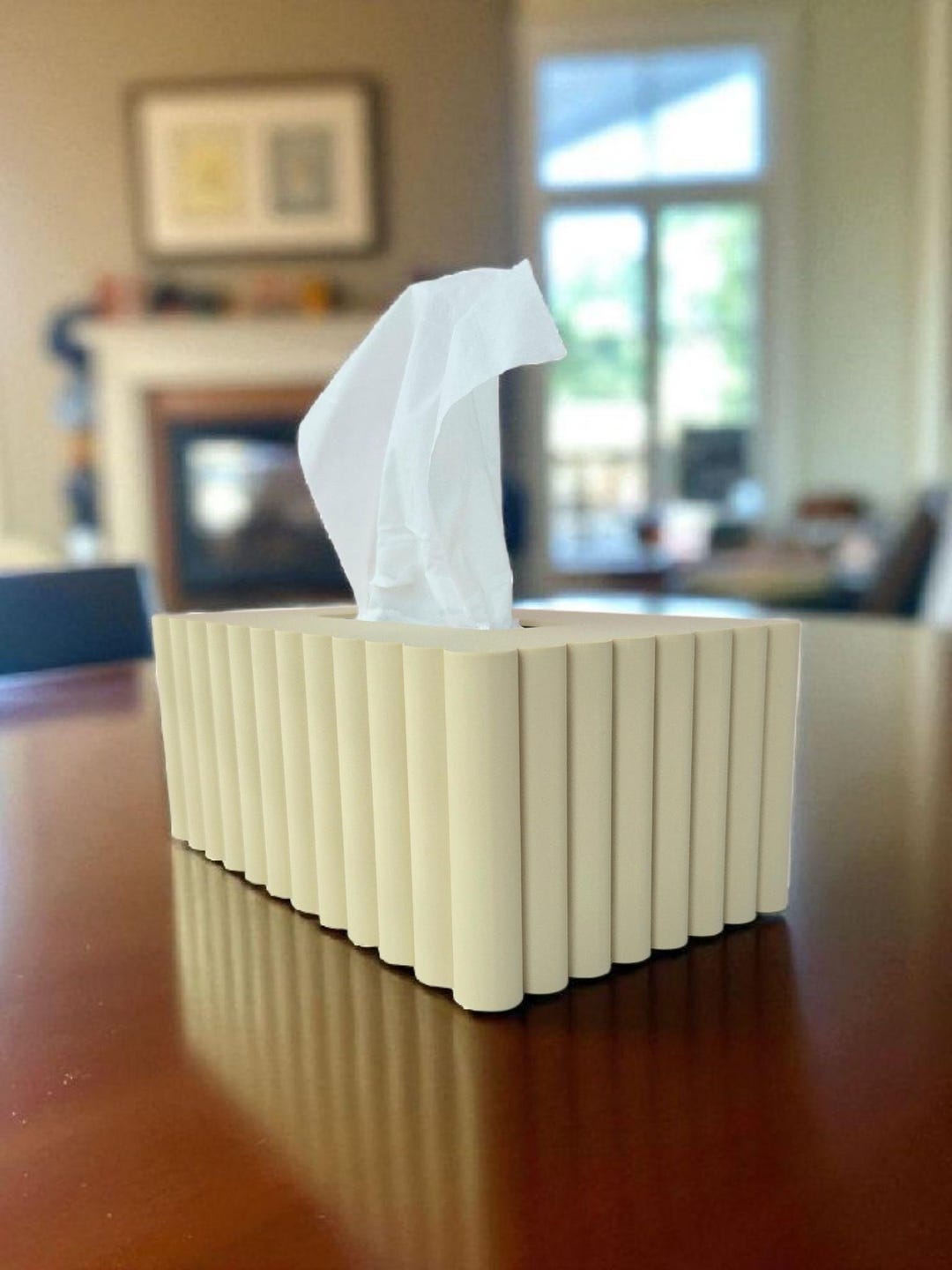 Biscuit Vibes Tissue Box Cover – Wavy Rib Collection – Fits Kleenex ...