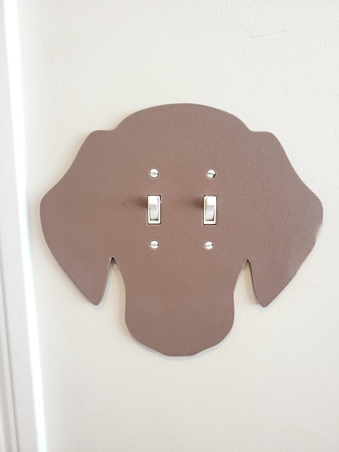 Dog Shaped Light Switch Cover, Unique and Fun Custom Wall Plate Cover ...