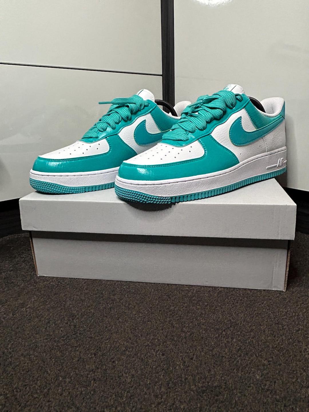 Nike Air Force 1 Baby Blue - Etsy
