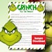 Grinch Christmas Party Game – Left Right Story, Gift Exchange ...