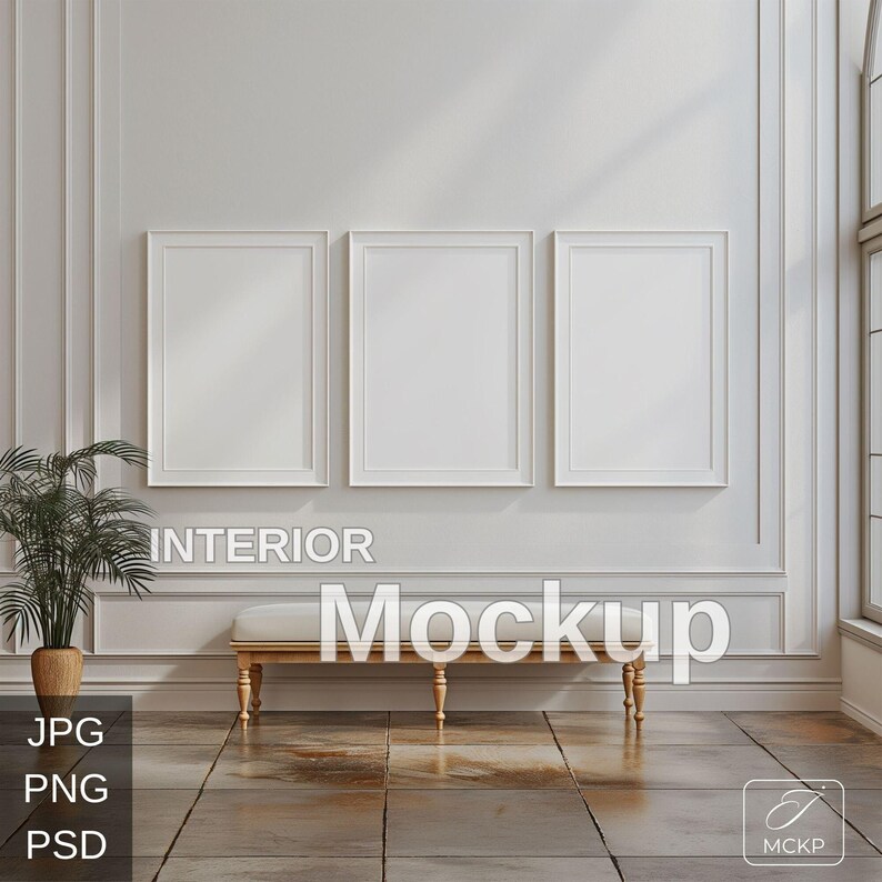 3 Frame Mockup Three Frame Mockup Set of 3 Mockup Frame Mockup Psd ...