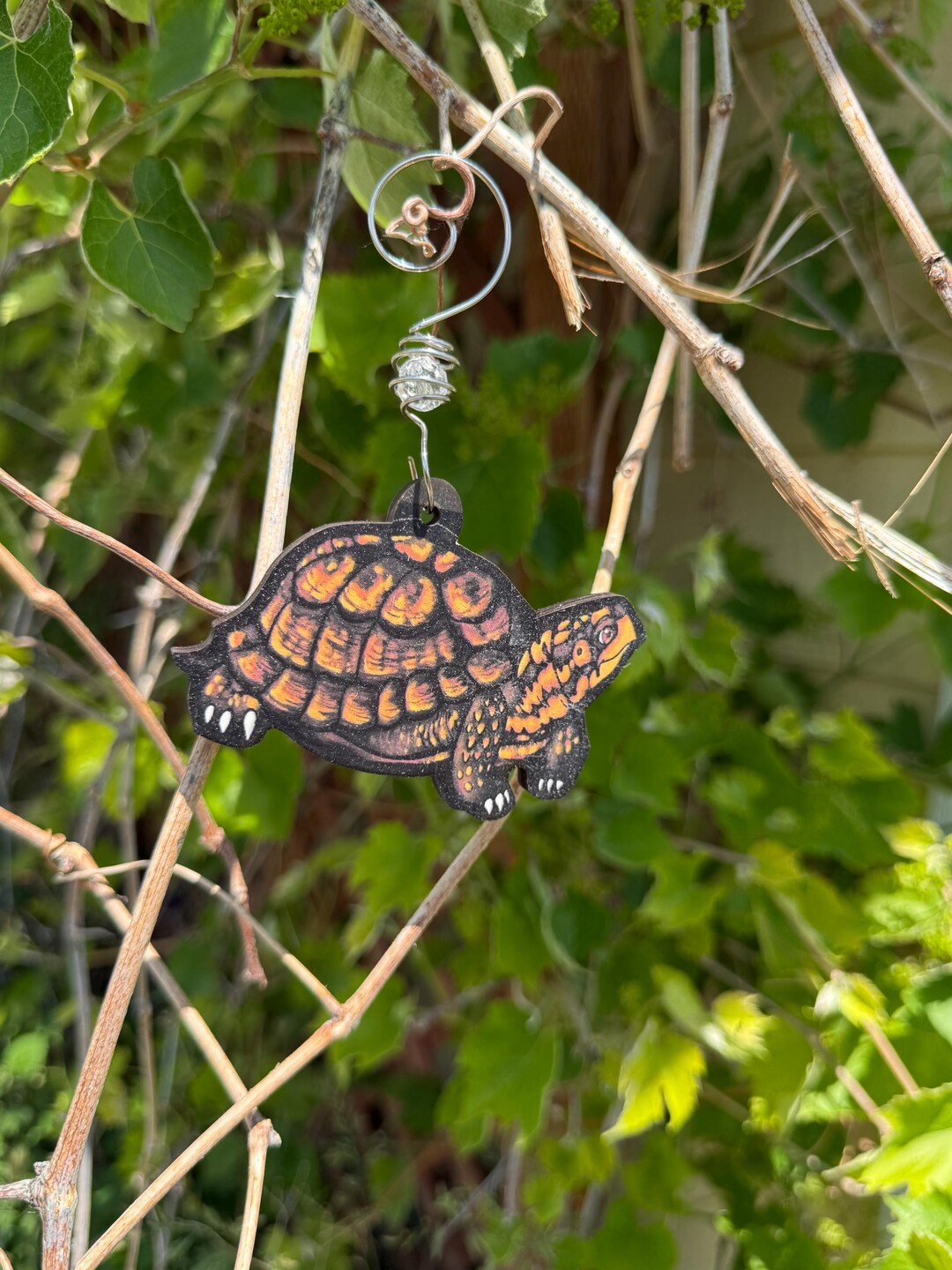 Box Turtle Wood Christmas Ornament – Gift for Wild Animal Lovers, Vet ...
