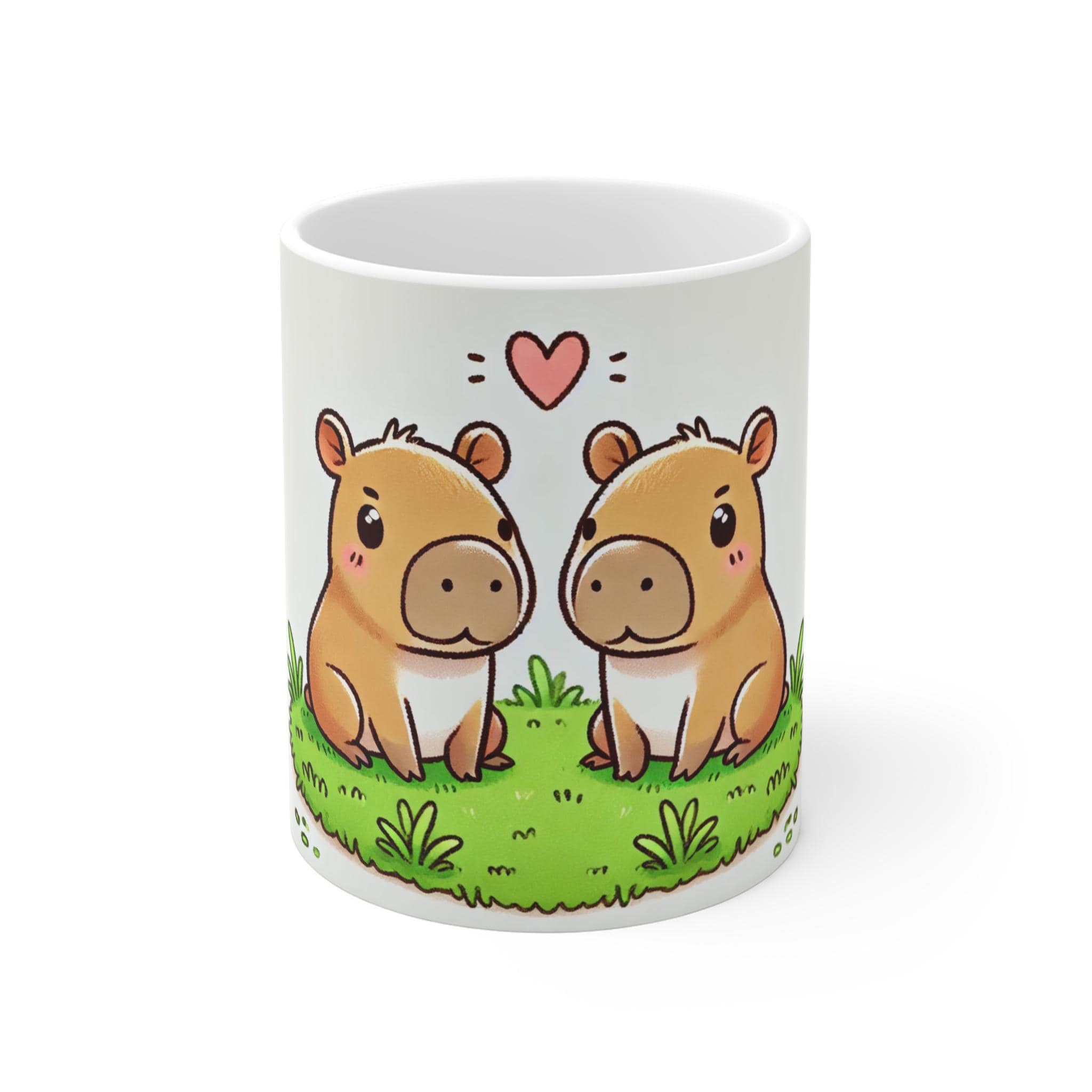 Cute Capybara Mug Valentines Day Gift - Etsy