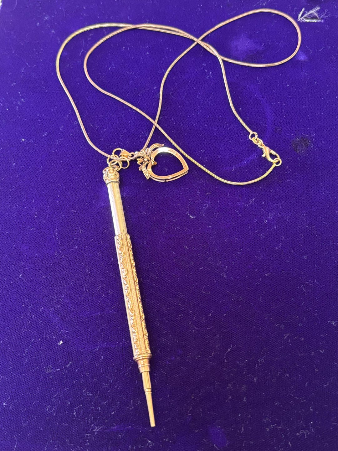 Antique Gold Filled Mechanical Pencil, Aikin Lambert Co Art Nouveau ...