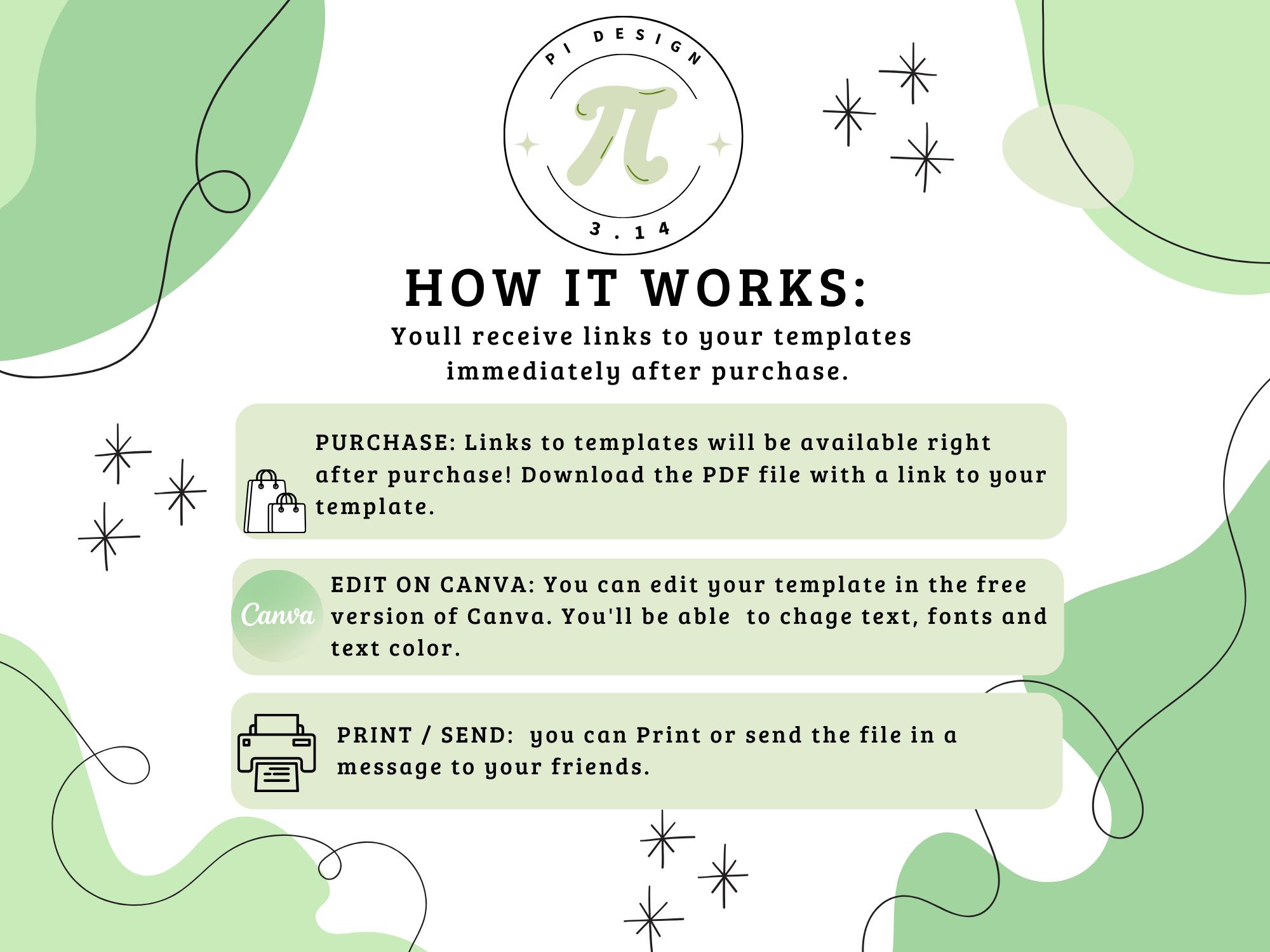 Editable Neon Party Invitation | Glow Party Invitation | Digital ...