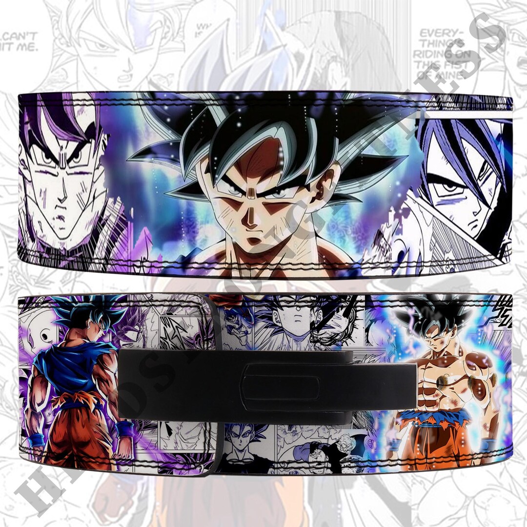 Goku Anime Lever Belt | Goku Ultra Instinct Belt Powerlifting ...