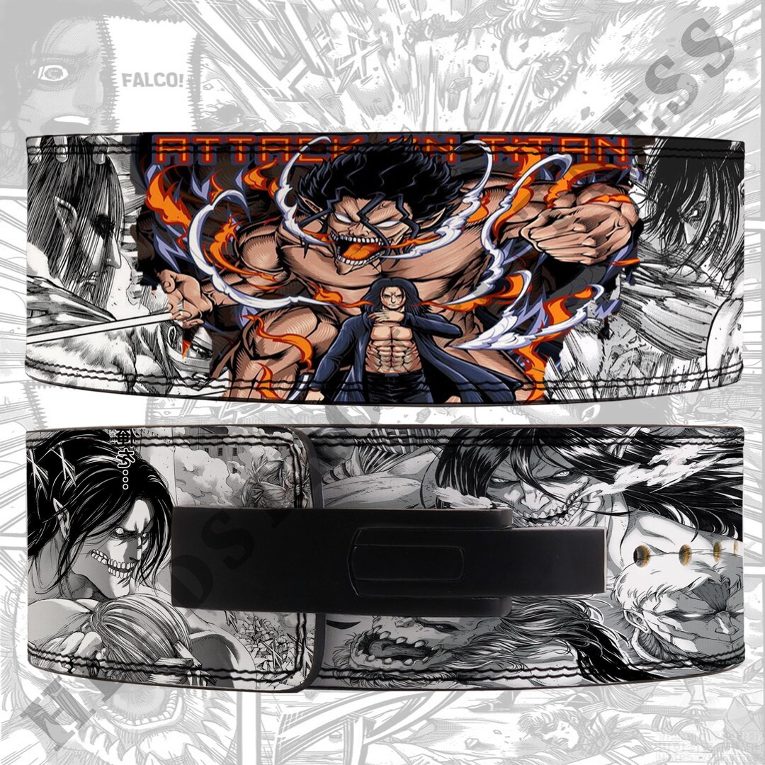 Attack on Titan Anime Lifting Belt, Titan Levi Anime Lever Belt ...