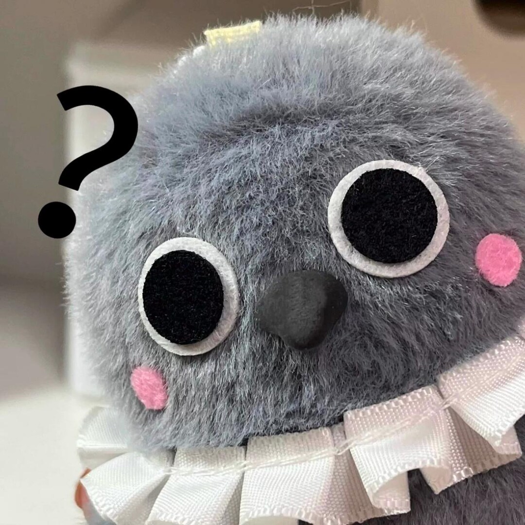 Handmade Love and Deepspace Sylus Grumpy Crow Plush Gift Zayne Rafayel ...