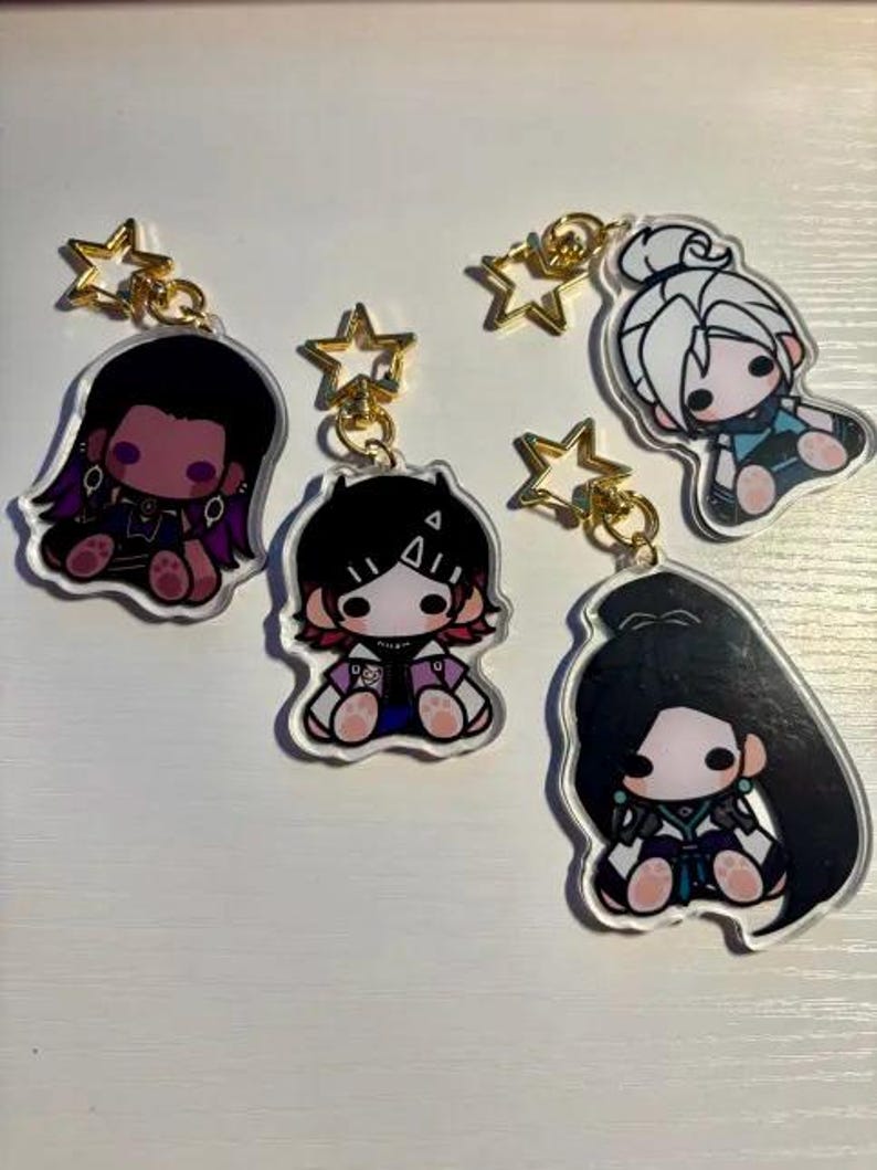 Valorant Resin Keychains - Etsy