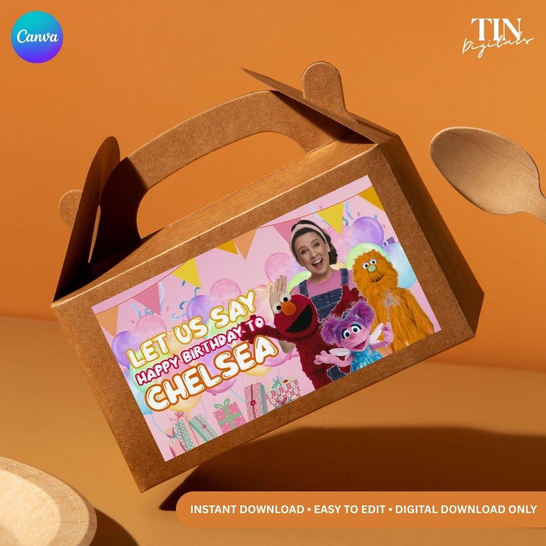 Custom Ms Rachel Gable Box, Ms Rachel Candy Bag, Ms Rachel Bag, Ms ...