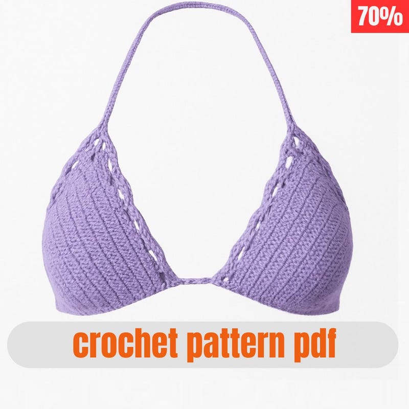 Crochet Bikini Pattern - Etsy Canada