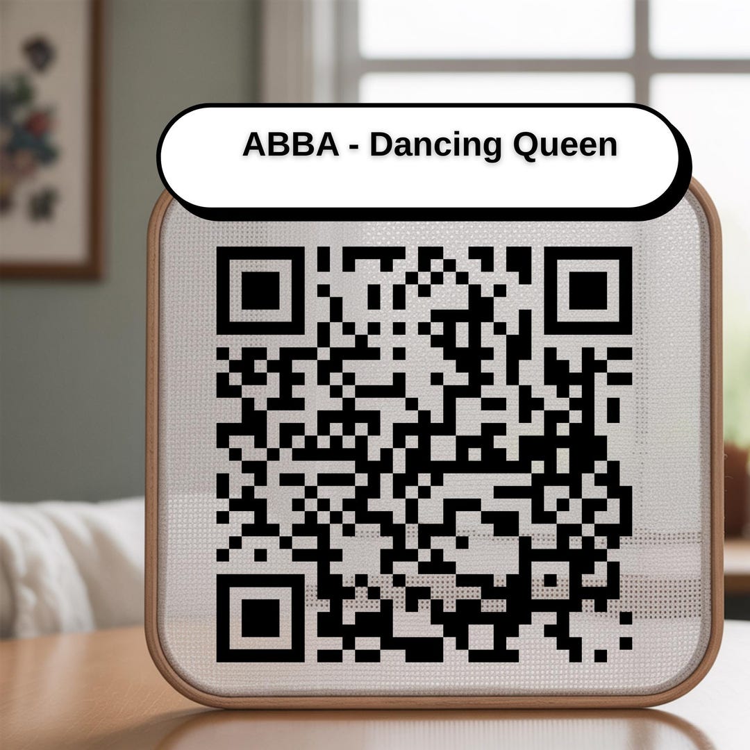 ABBA Cross Stitch Dancing Queen, QR Digital PDF Pattern - Etsy