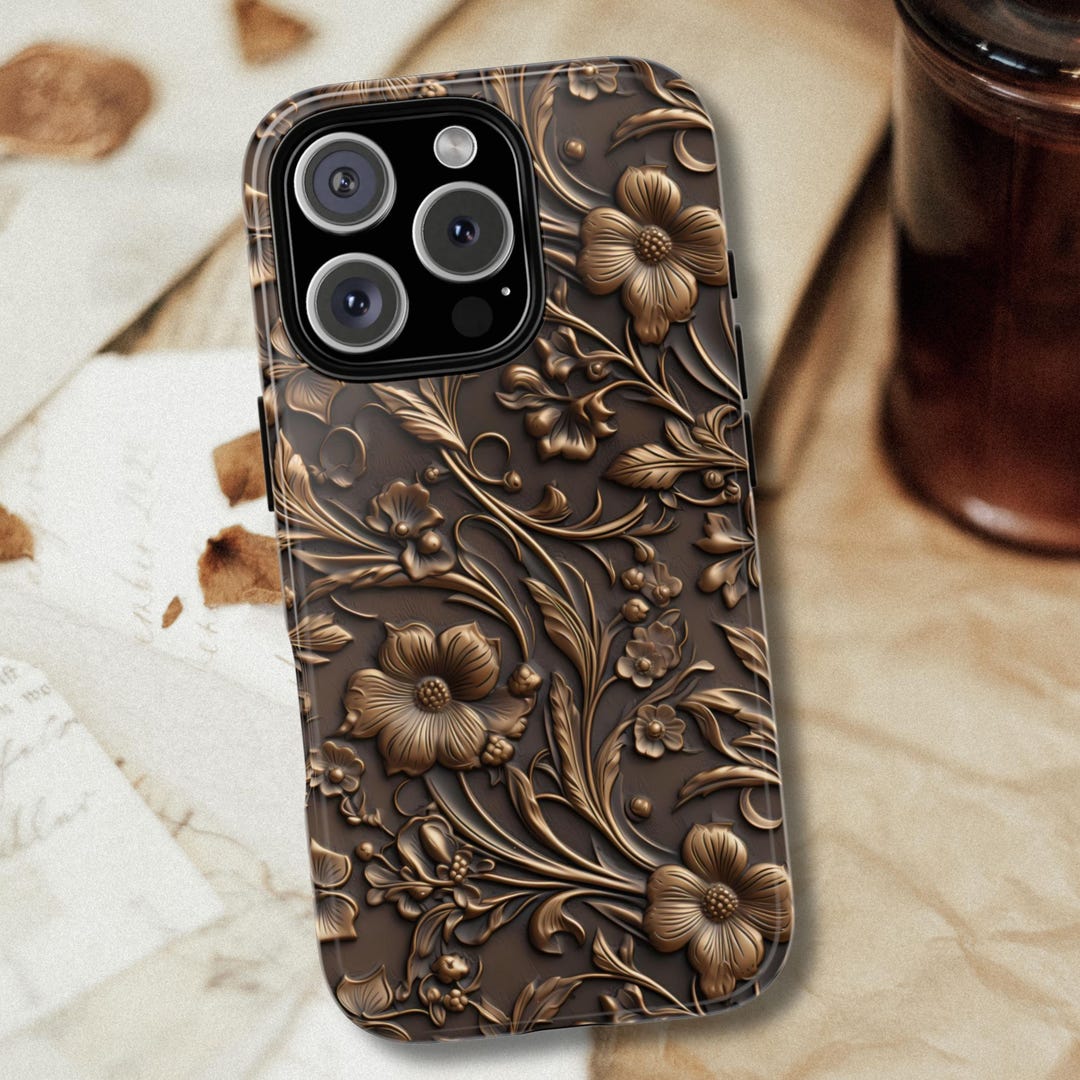 Victorian Aesthetic Phone Case, Steampunk French Bronze Cell Case ...
